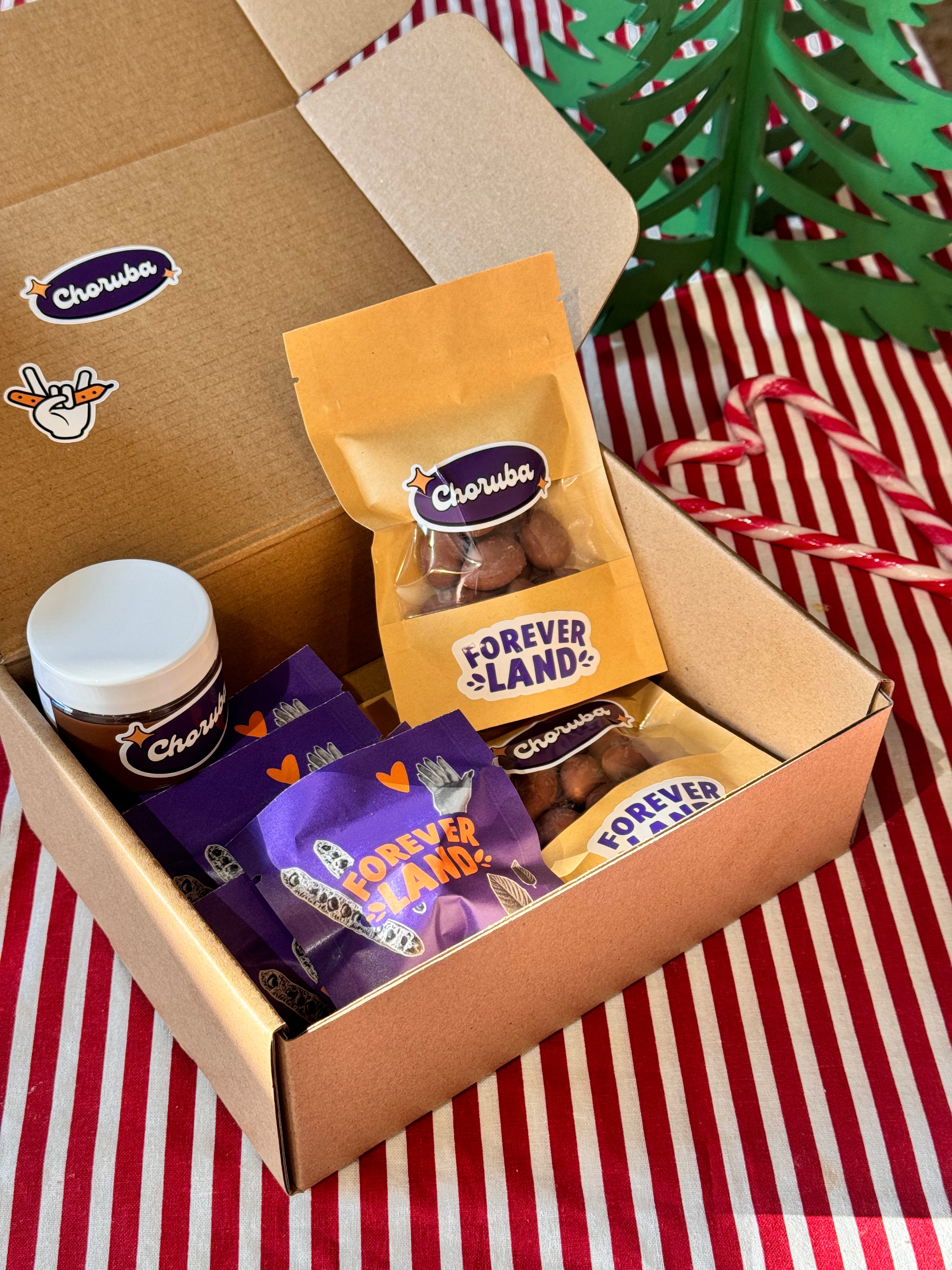 Choruba experience Box - Alternative chocolate - italian carob